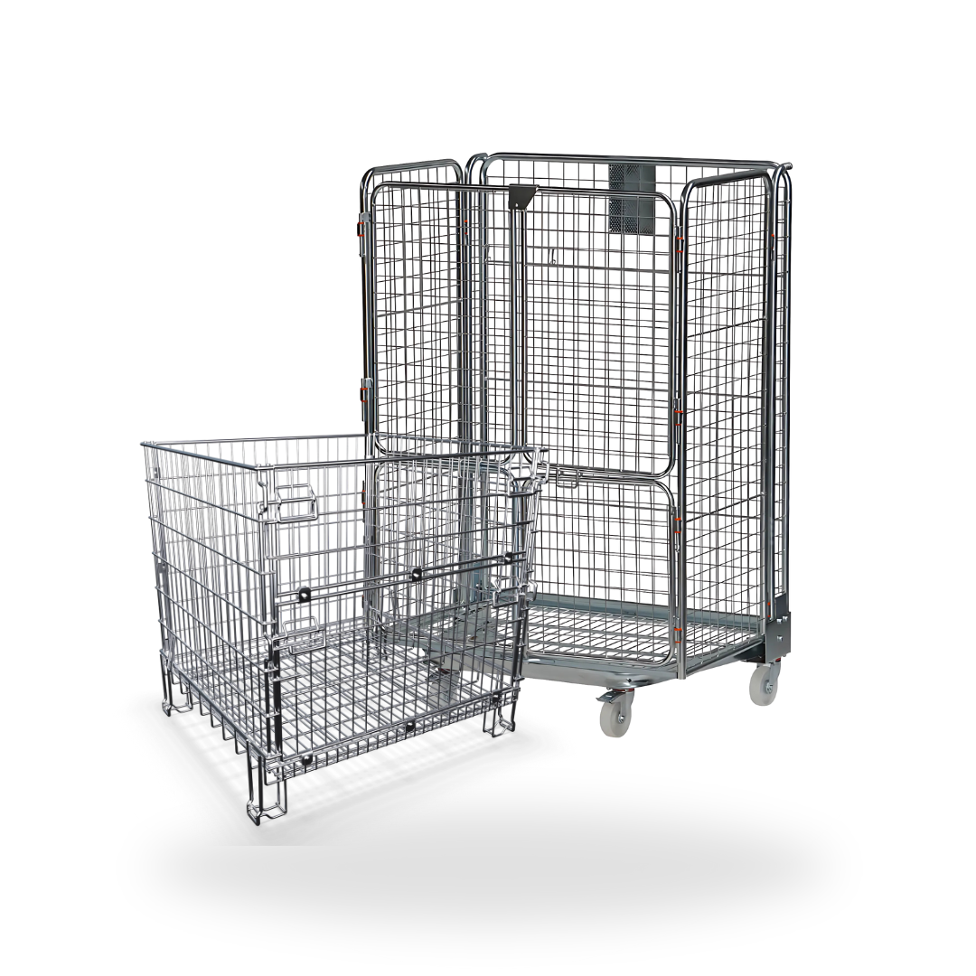 Roll Cages & Foldable Containers for Warehouse & Industrial Use | Fletcher