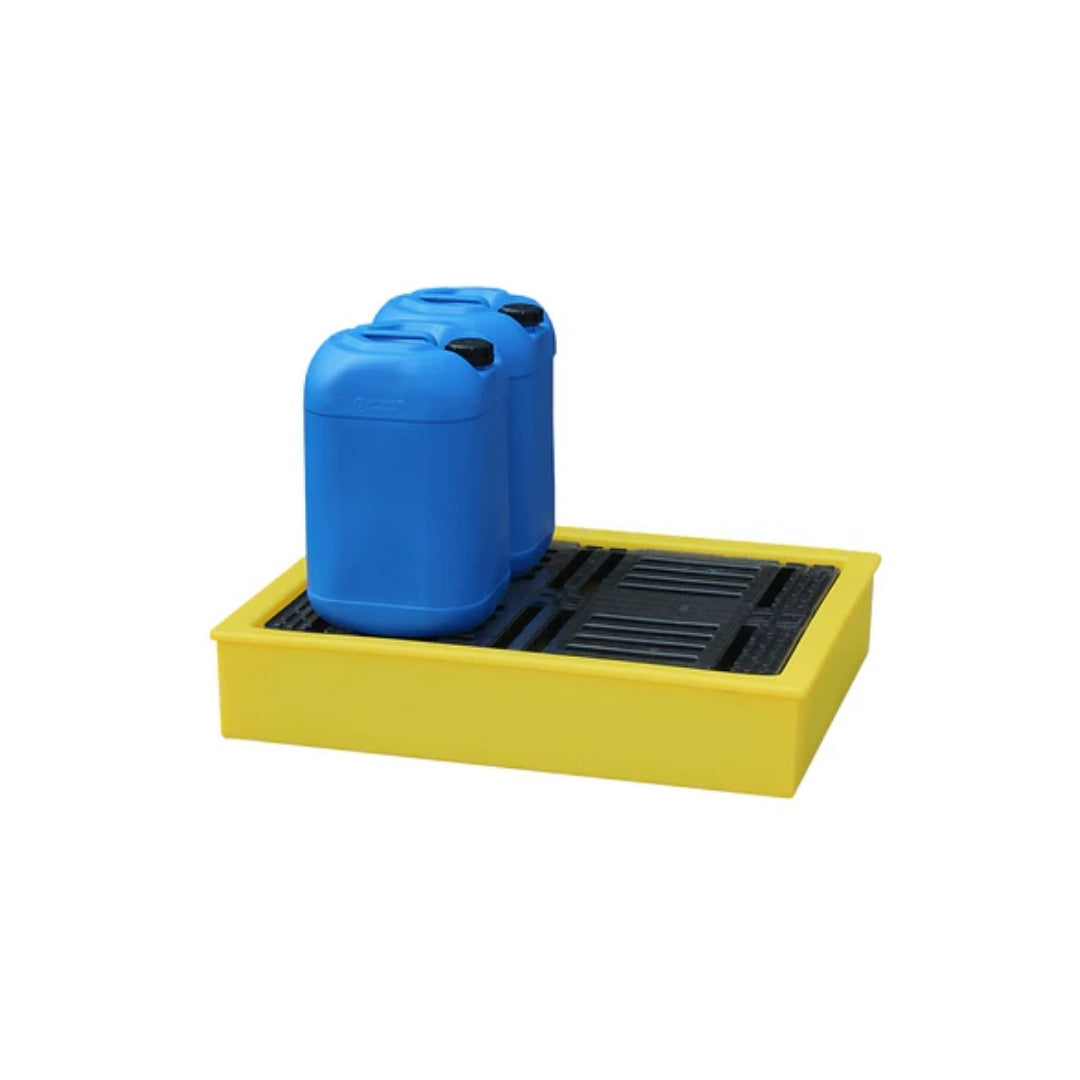 Bunded Can Tray – 100L Sump, 4 x 25L Capacity – Fletcher