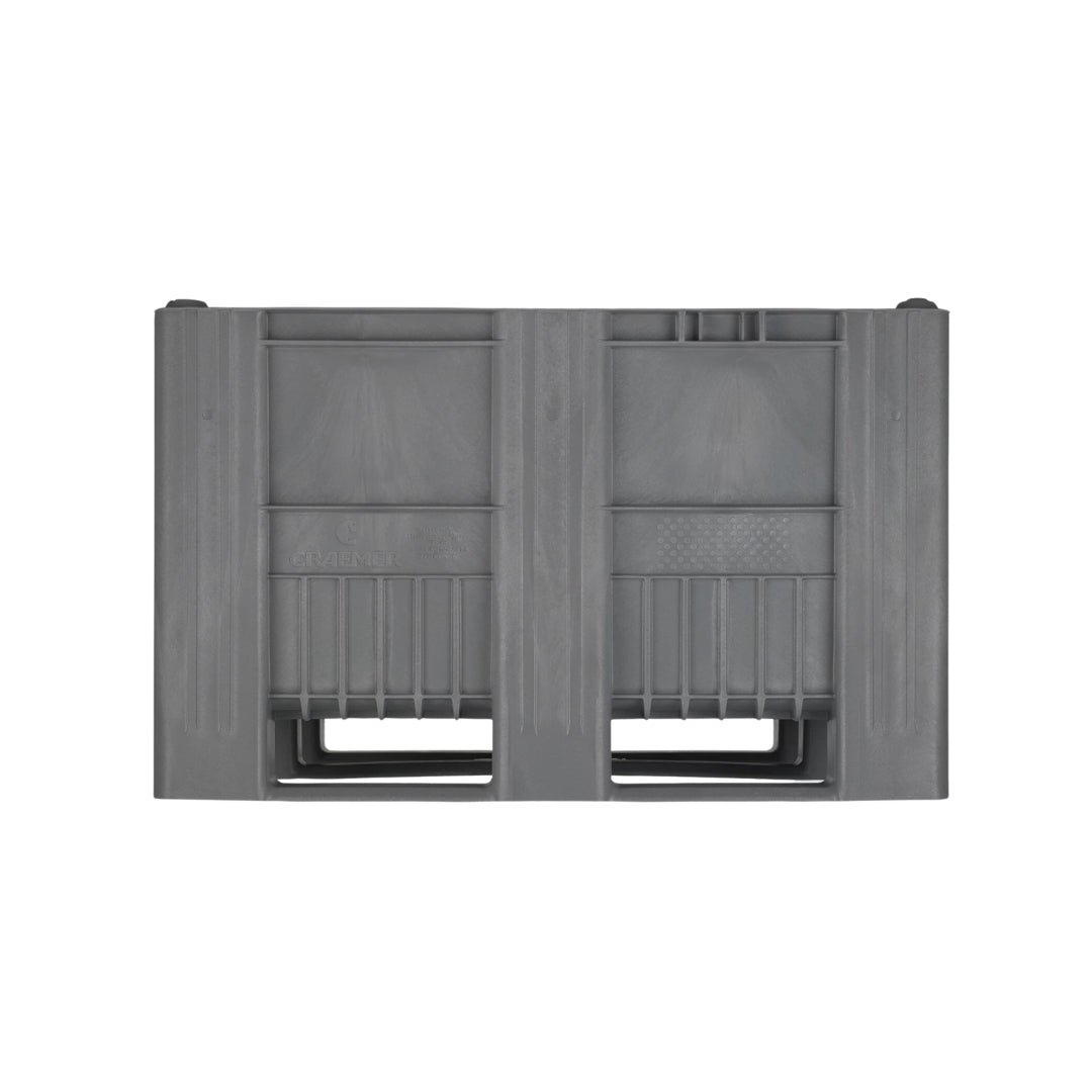 Food-Grade Plastic Pallet Box – 600L, Stackable, HDPE – Fletcher
