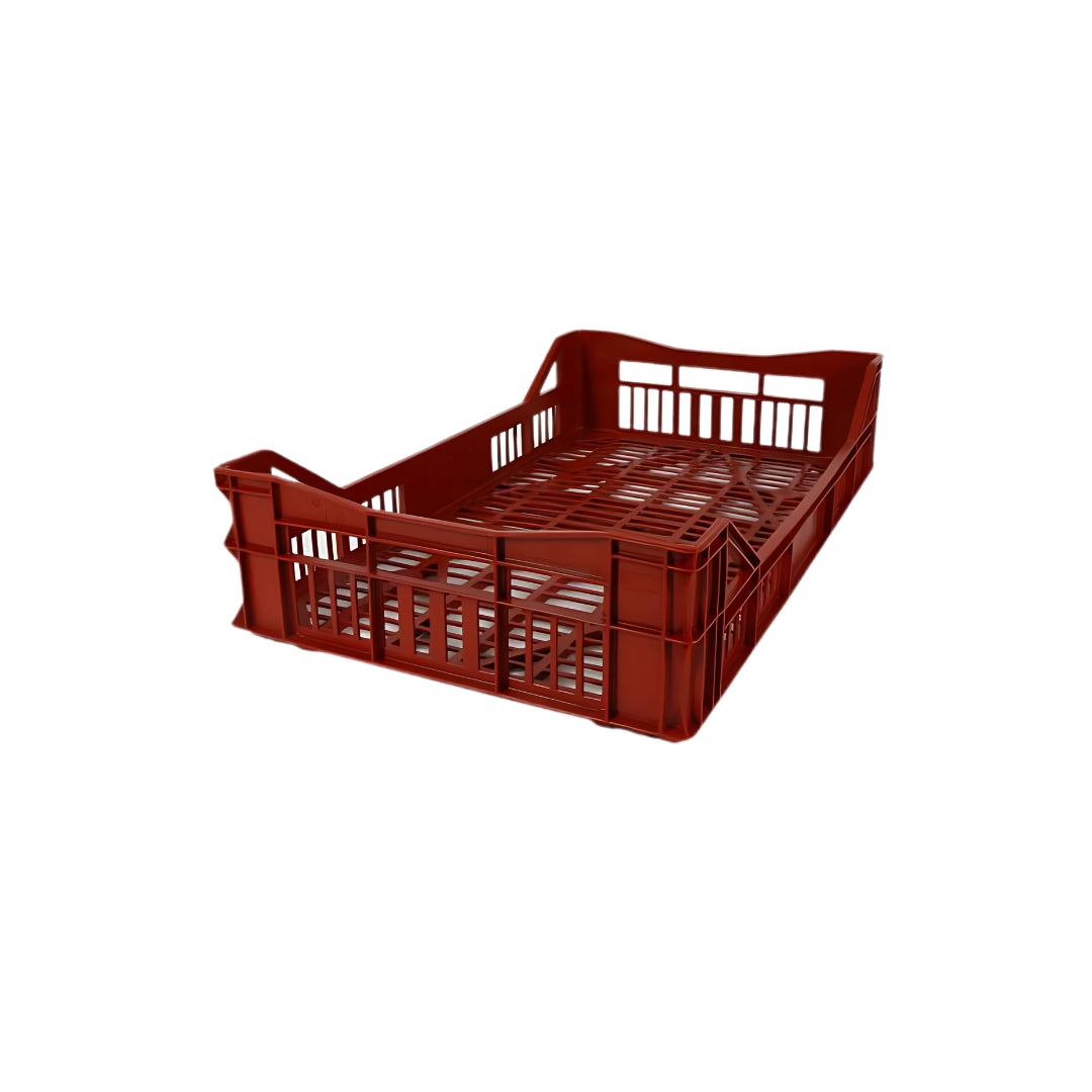 Plastic Stacking Crate – Bakery Food Tray | Stackable & Ventilated ...