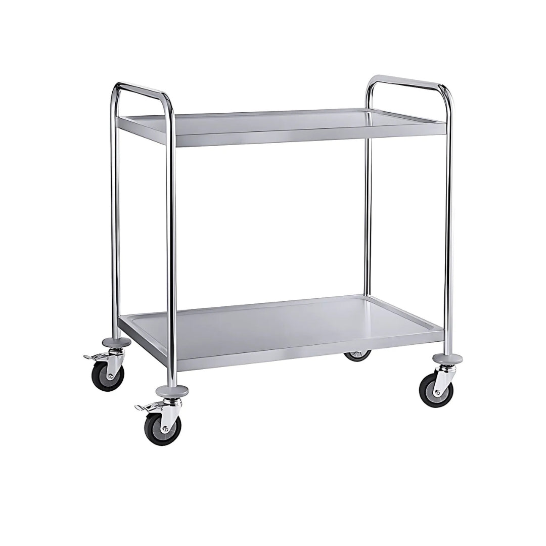 Stainless Steel Two & Three Shelf Trolleys – SSTY2 & SSTY3 – Fletcher
