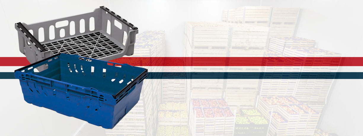 Supermarket Crates & Bale Arm Containers for Retail & Food | Fletcher